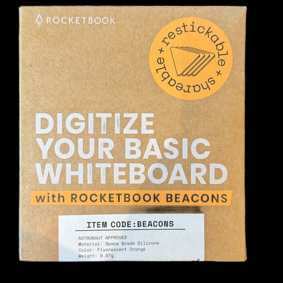 Rocketbook | Other | Rocketbook Beacons Set Fluorescent Orange Make ...